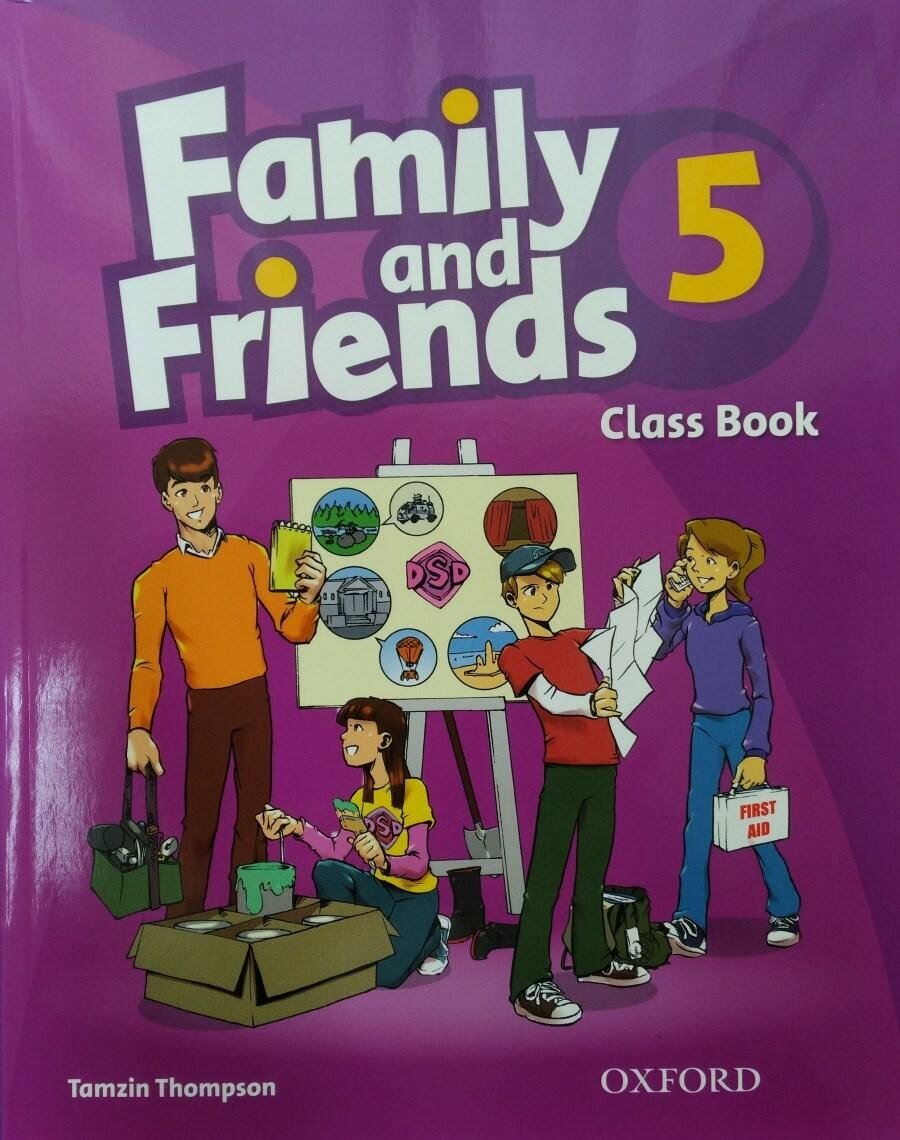 Thompson Tamzin. Family and Friends: Class Book with Student's Site. Level 5. Family and Friends