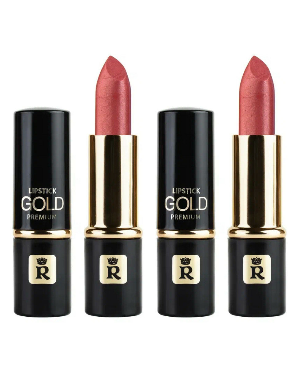 Губная помада Relouis Premium Gold, тон 350, 2 шт.