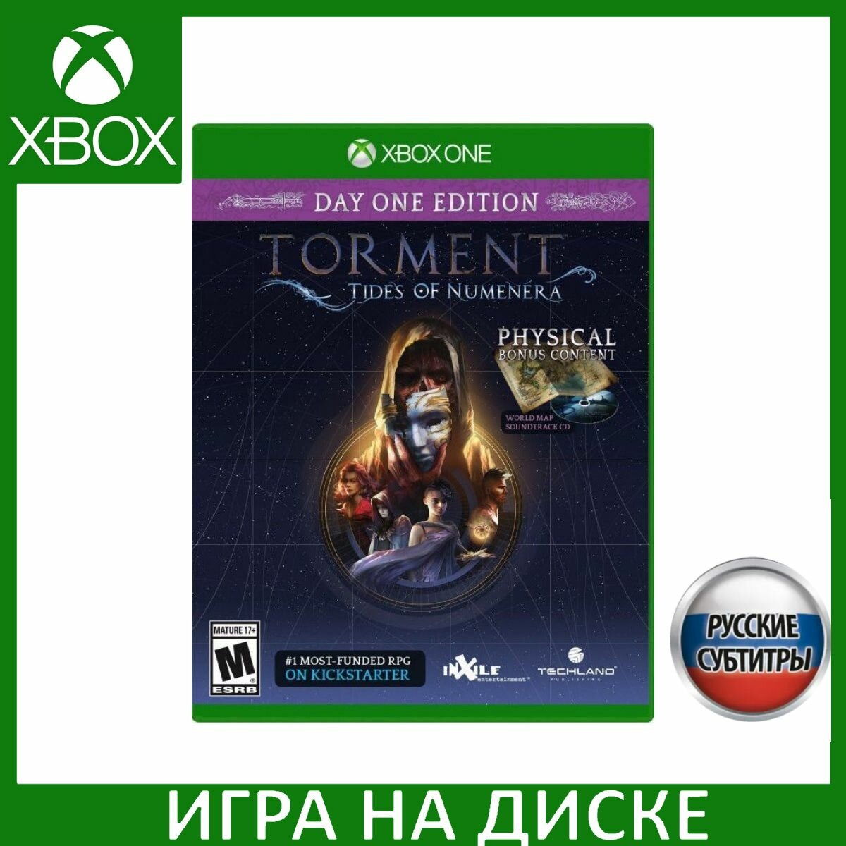 Игра Torment Tides of Numenera. Day One Xbox One Русская Версия Диск на Xbox One