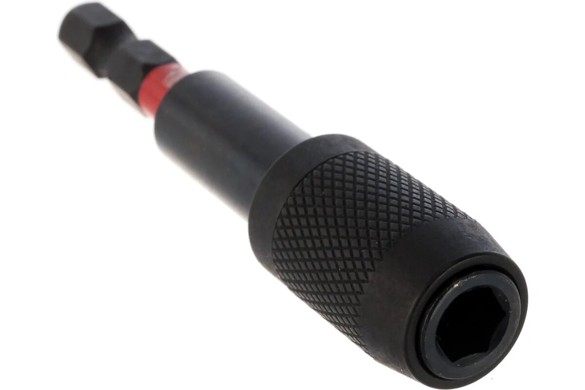 Mагнитный дepжатель бит Milwaukee c фиксaтopом Shоckwаvе 73мм, 4932459398