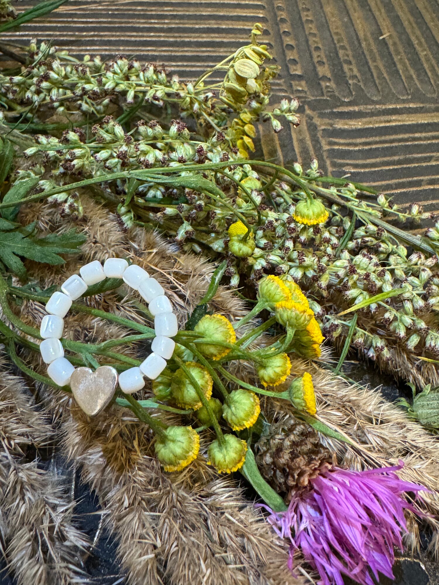 Кольцо наборное, перламутр