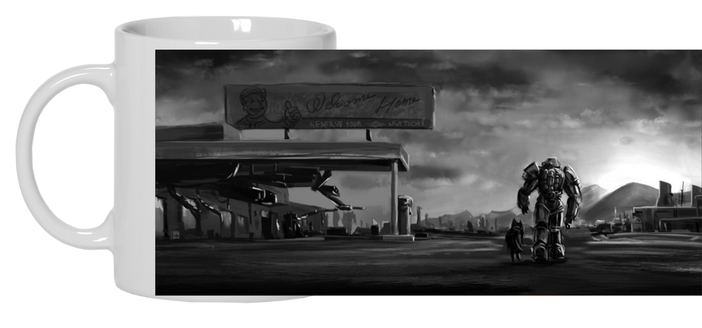 Кружка Fallout, Фоллаут №11, Кружка-хамелеон