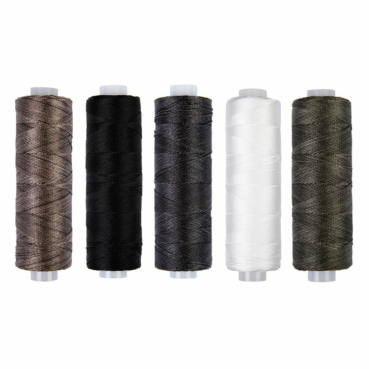 Нить капроновая обувная 9К 100% полиамид 200 м 5 шт Ассорти