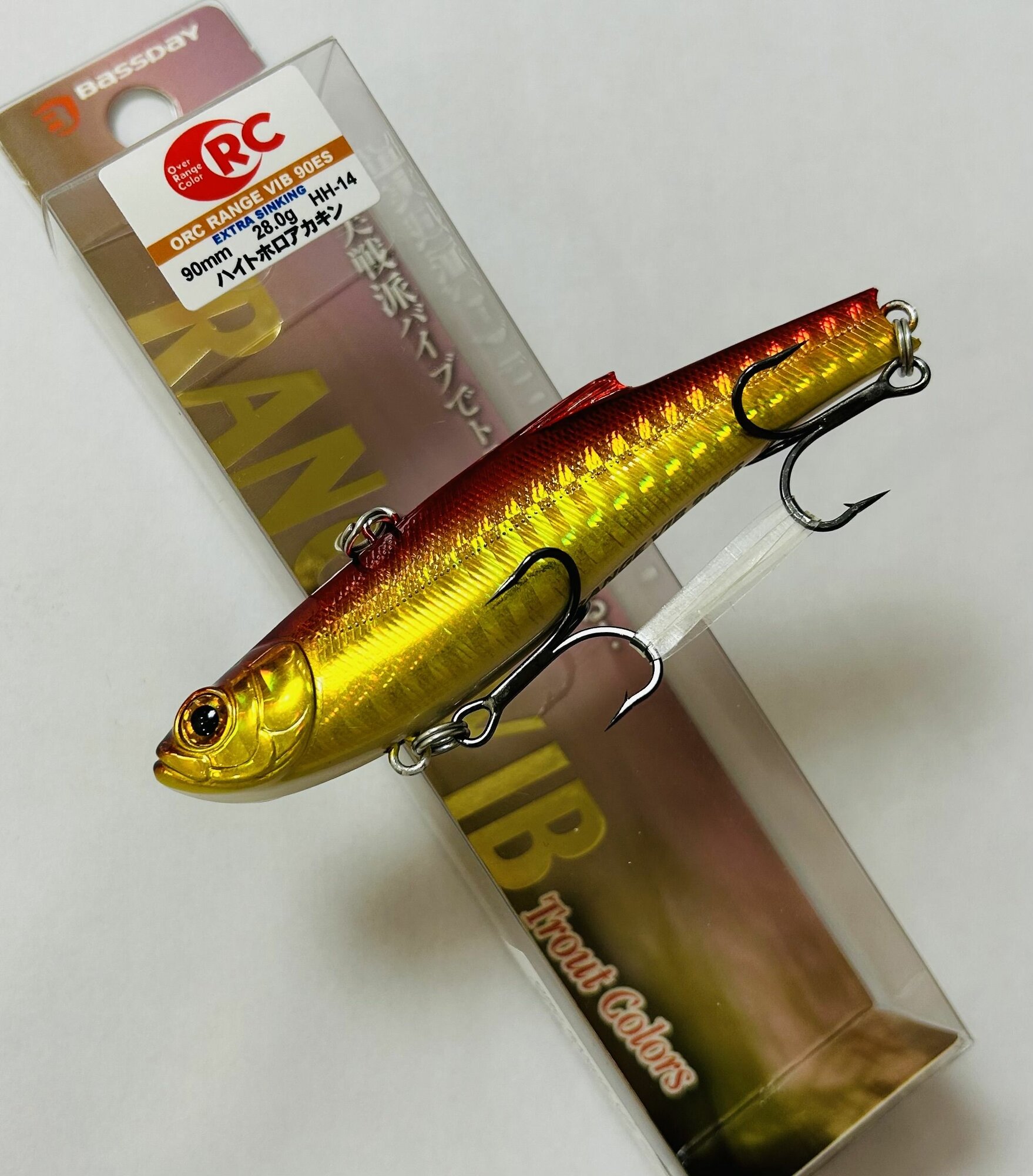 Раттлин Bassday Range Vib 90 ES Вес 28g цвет HH-14 #бассдэй #рыбалка