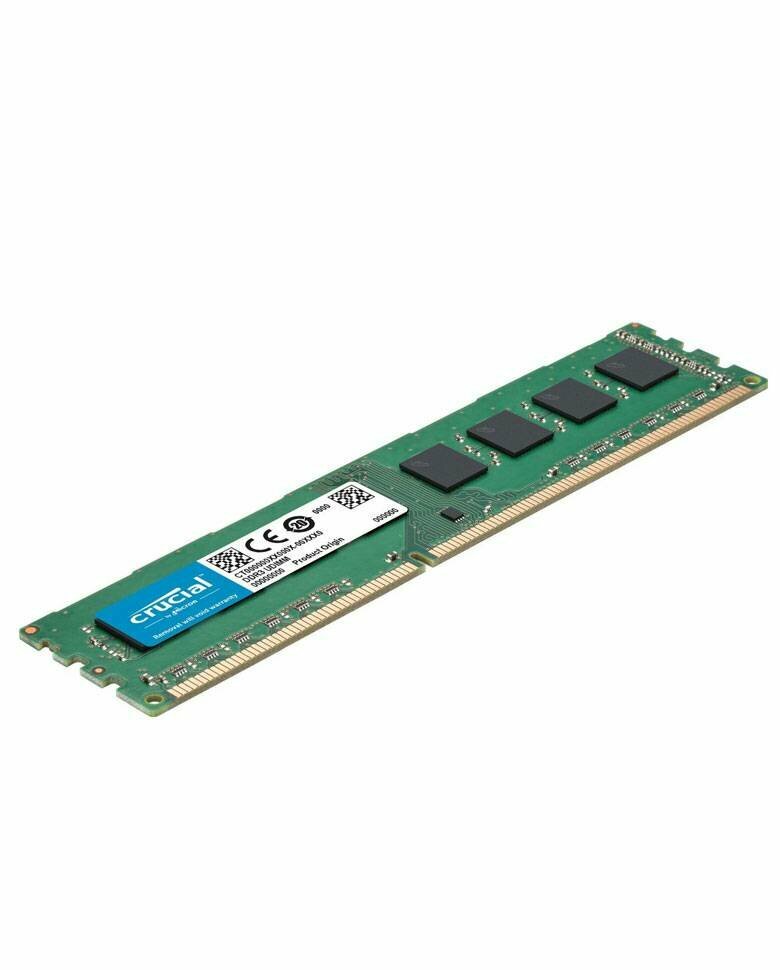 Оперативная память DDR-3L 4096Mb PC-12800 1600MHz 1.35v Crucial