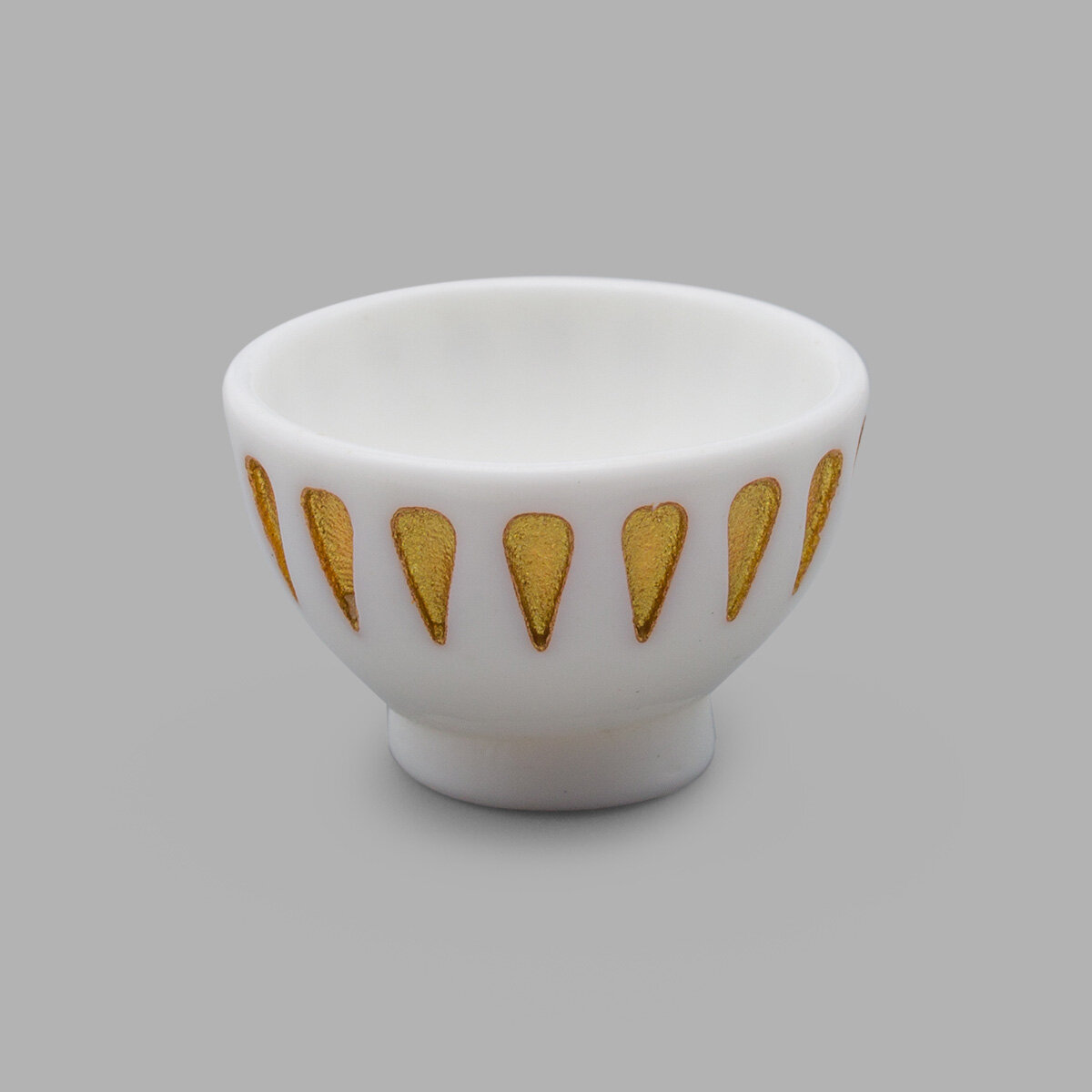 Миниатюра для кукол Чаша, 2,3 см, 2 шт, пластик, цвет микс, Astra&Craft, AR252