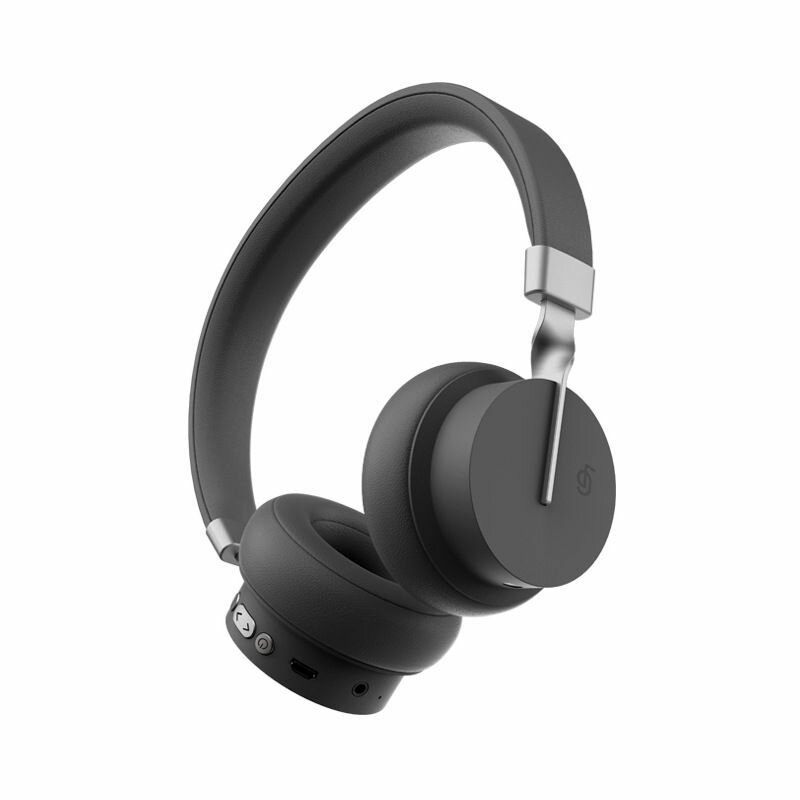 Fingertime Наушники с микрофоном, 3.5 мм, USB Type-C, черный