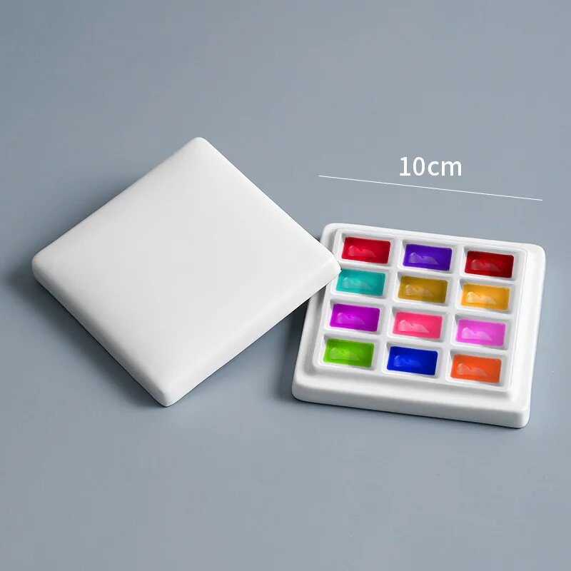 Керамическая палитра DINGYI STATIONERY 12/20 сеток 12 grids