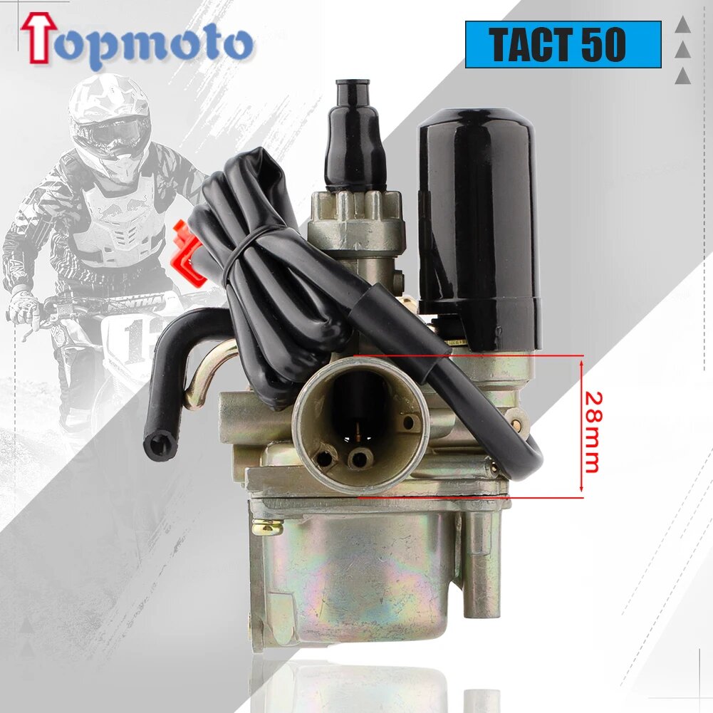 Карбюратор 17 мм для Honda DIO50 TACT 50 такт 50 куб. См Dio 50 AF24 2-Storke двигатель для кроссовых мотоциклов мотовездеходов из цинкового сплава TACT 50