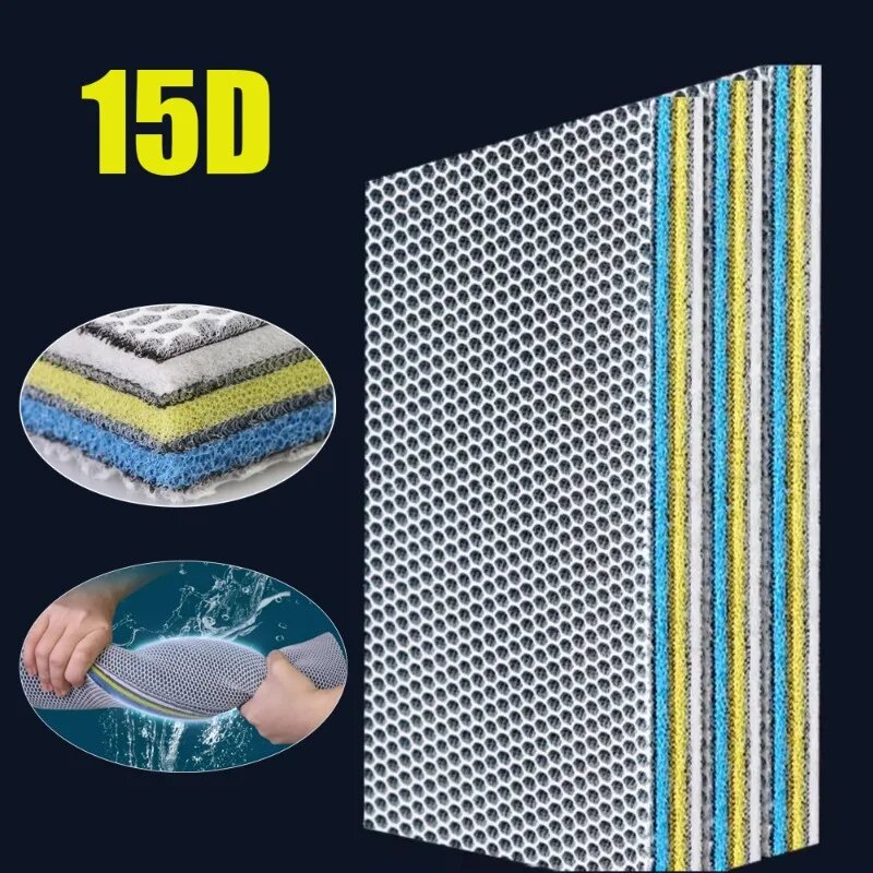Аквариумный фильтр губка 15D, 50x11 см