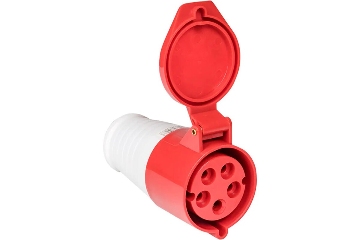 ЕТР Розетка силовая 3Р+РЕ+N 32А 380В IP44 67619 для промышленной электросети