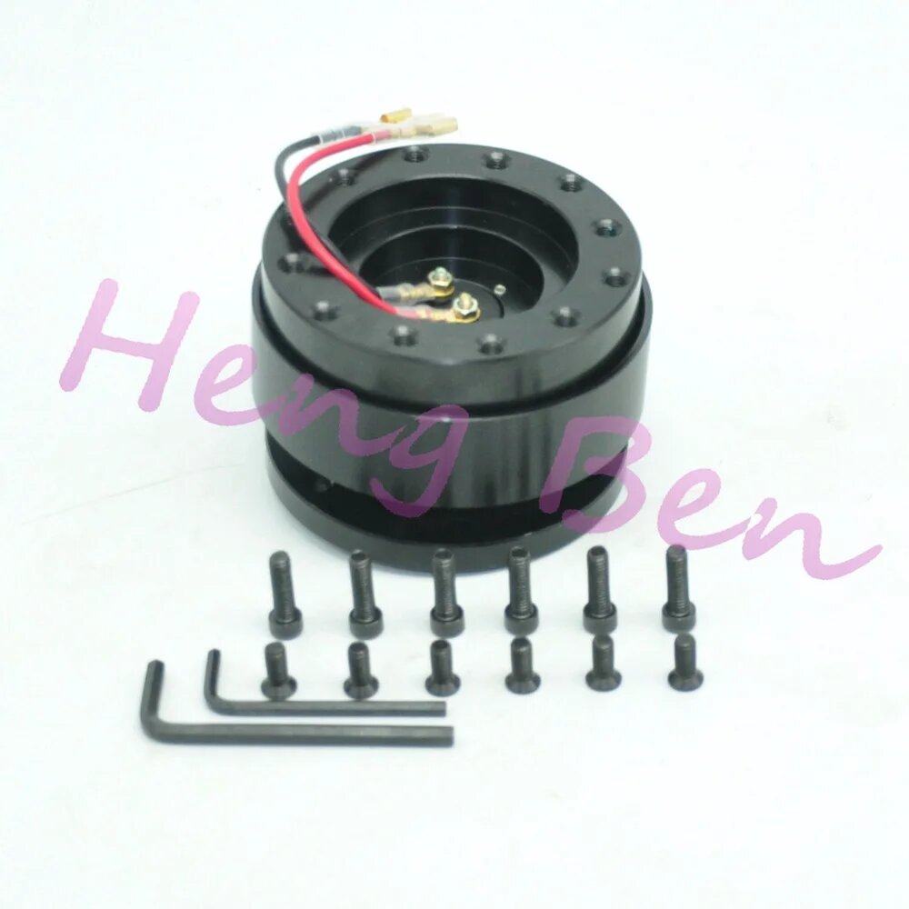 Новый черный комплект быстросъемного адаптера ступицы рулевого колеса с защелкой Универсальный SPC Black