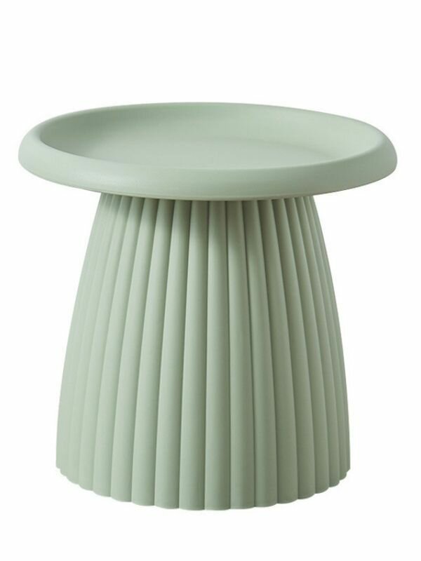 Чайный столик "Минимализм", для офиса, светло-зелёный, толщина столешницы 4см