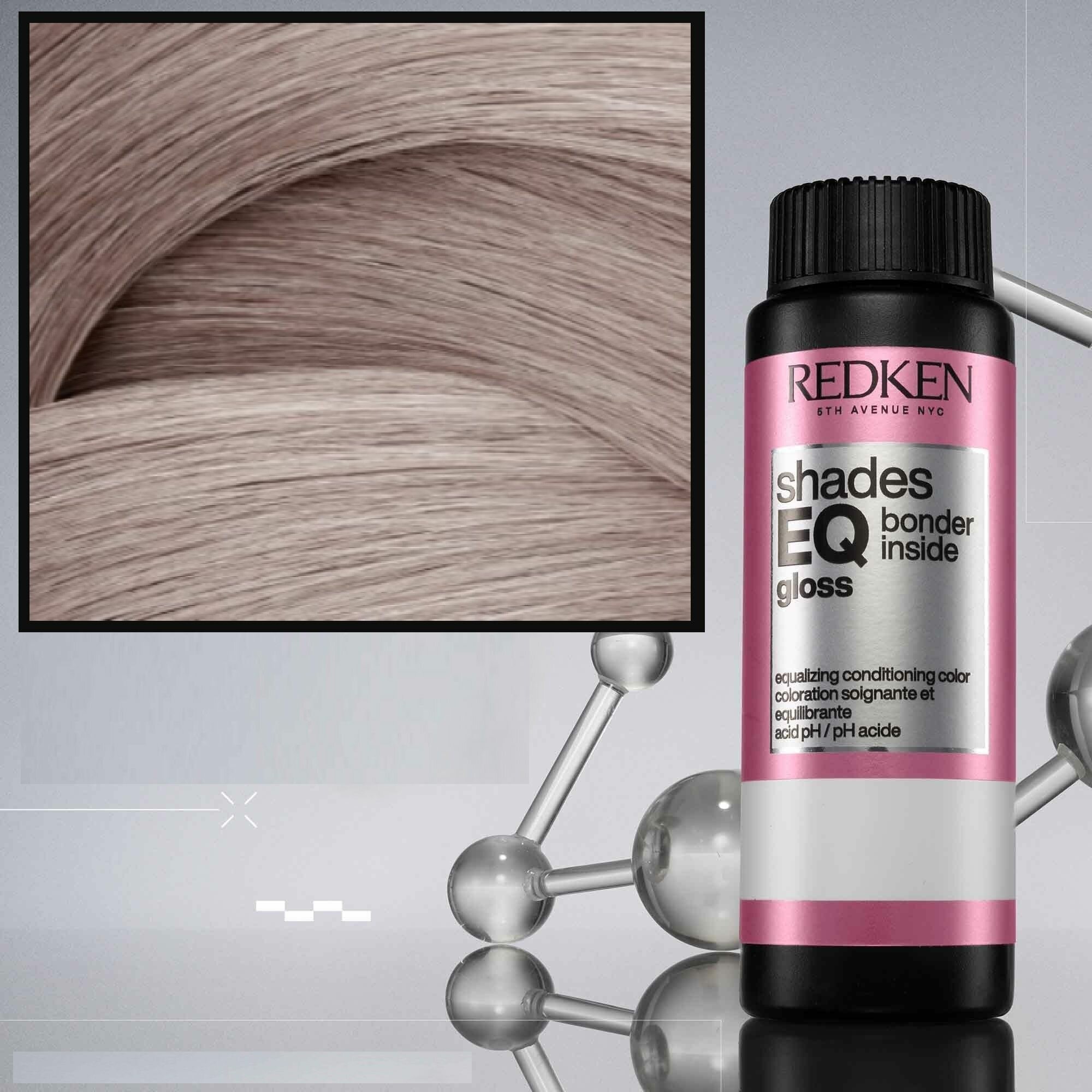 REDKEN SHADES EQ GLOSS BONDER INSIDE 08NV Краска-блеск без аммиака 60 МЛ