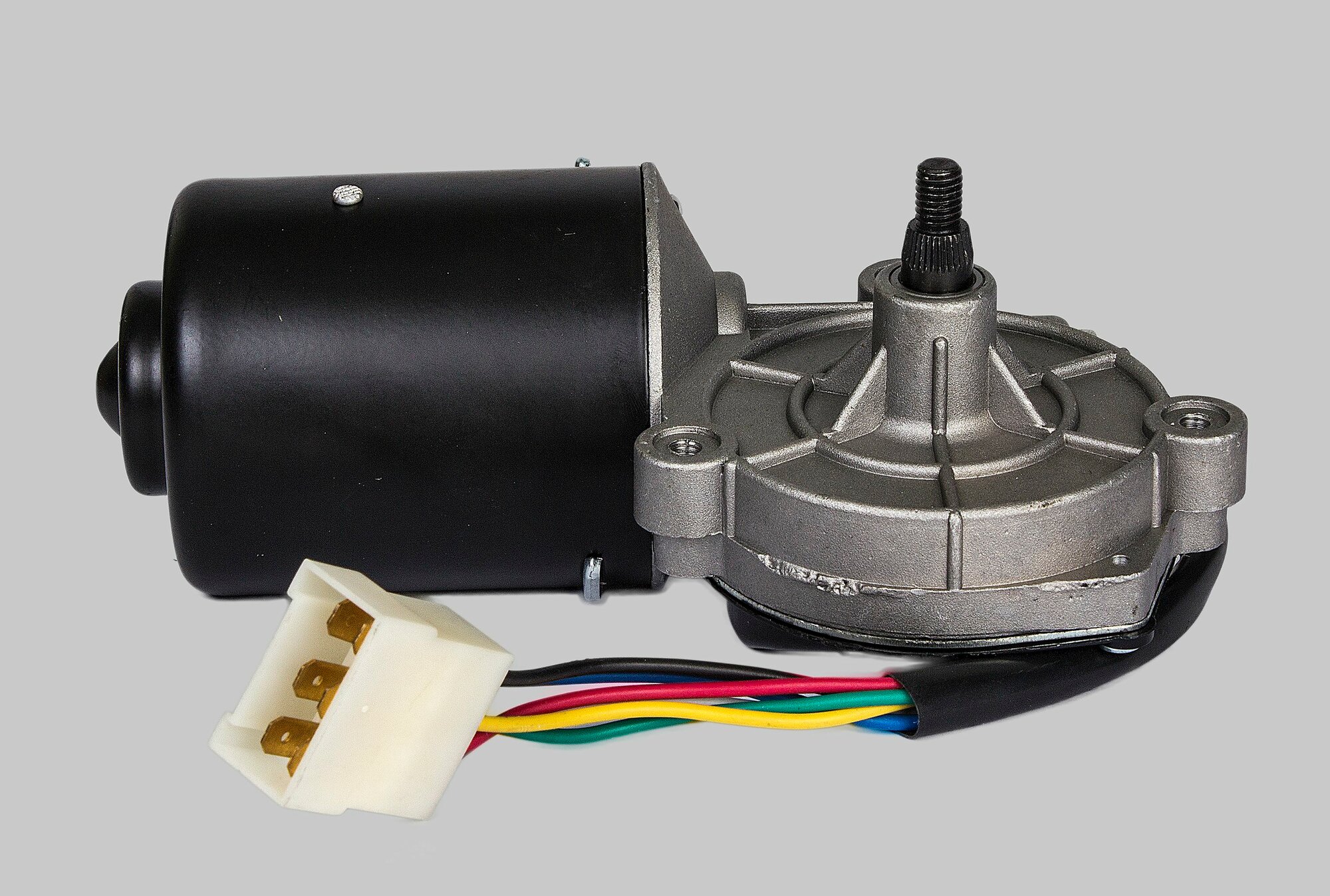 Мотор (моторедуктор) стеклоочистителя ВАЗ: 2108-21099, 2113- 2115, Москвич 2141, Иж-2126; ГАЗ: 24, 3102, 31029,3110, 3302, УАЗ: 3160, 3163 (HW002) (12В/10Вт)