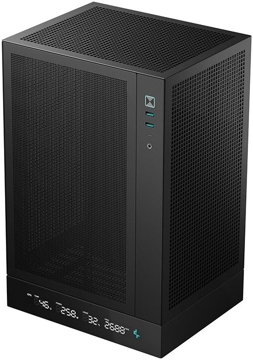 Корпус Deepcool CH170 DIGITAL черный — фото 1