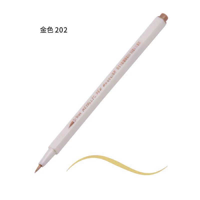 12-цветные акриловые маркеры LIT-ONTNMA для рисования Gold