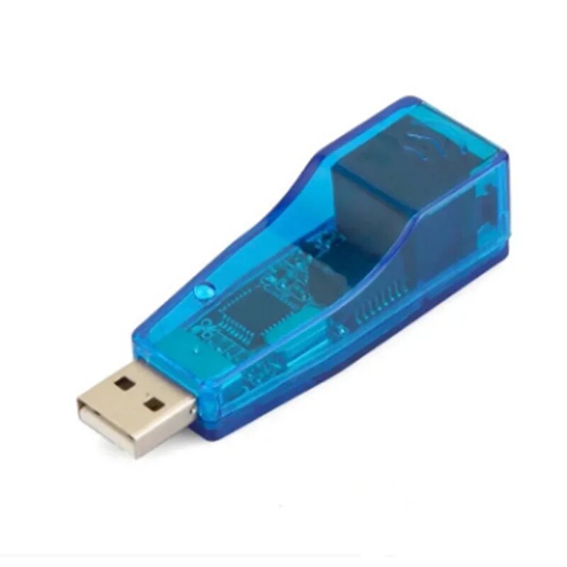 Внешний адаптер RJ45 Lan Card USB к Ethernet для Mac IOS Android ПК Ноутбук 10/100 Мбит/с Сеть