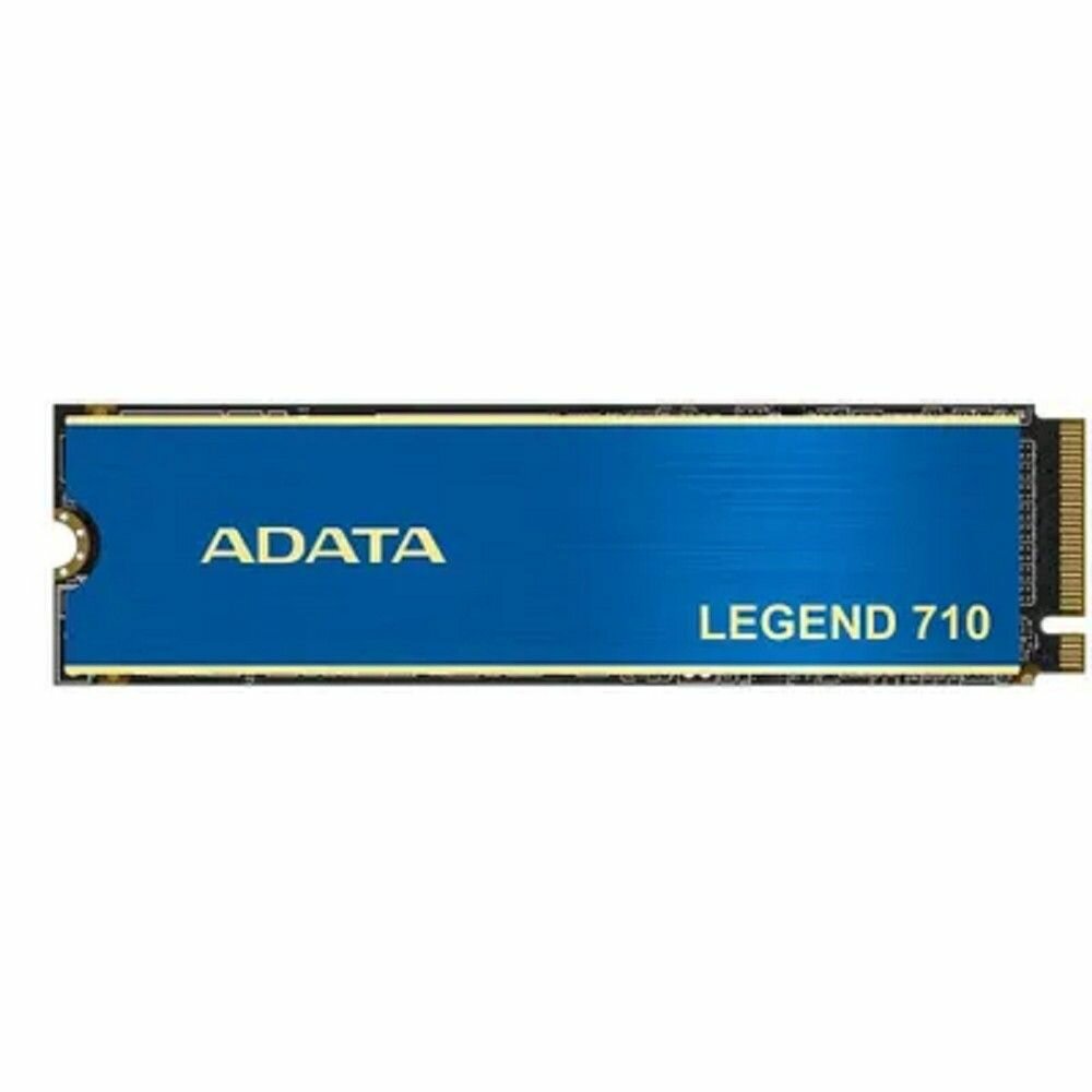 SSD накопитель ADATA Legend 710 512 Гб M.2 PCI-E 3.0 x4 (NVMe), скорость чтения 2400 МБ/с, записи 1600 МБ/с