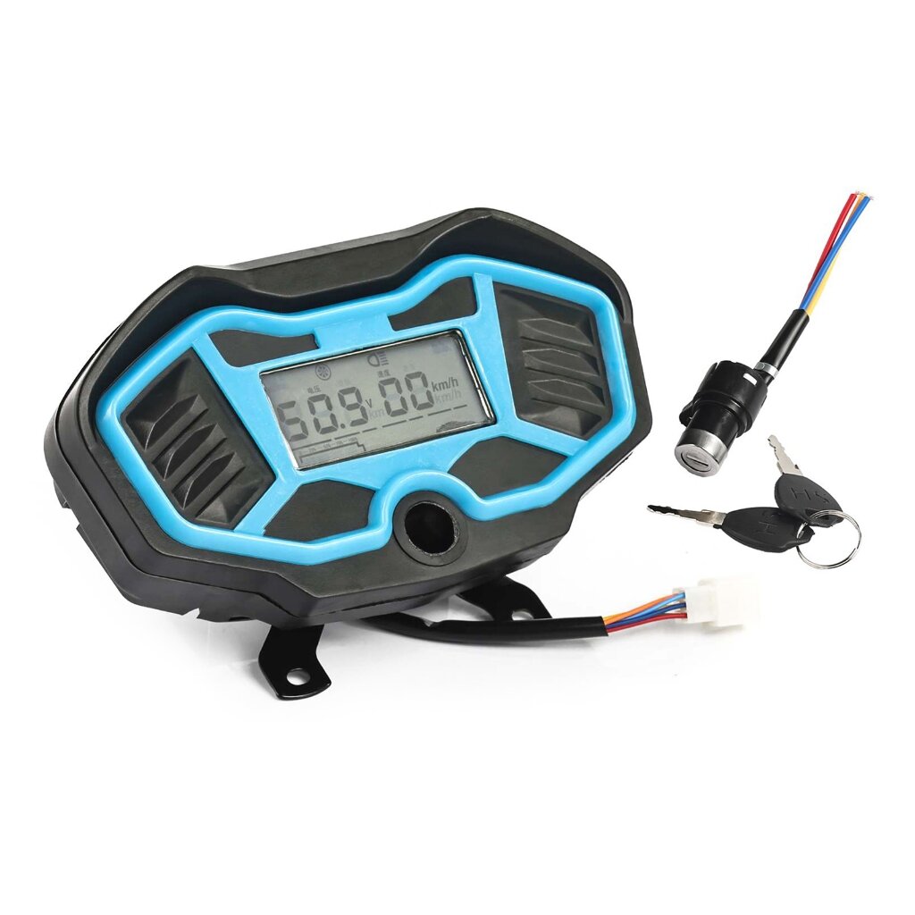 Электрический трехколесный велосипед с жидкокристаллическим экраном 48В 60В 72В универсального типа-прибор с электрическим дверным замком