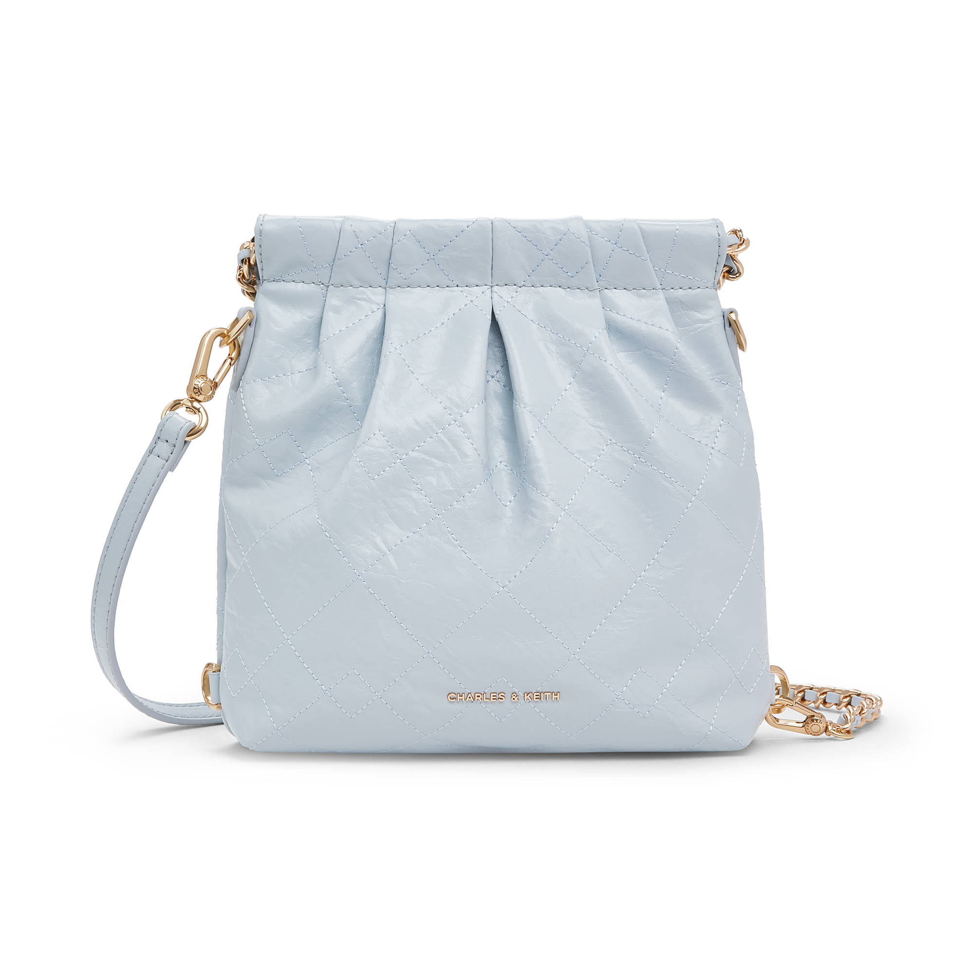 Сумка CHARLES & KEITH, фактура плетеная — фото 1