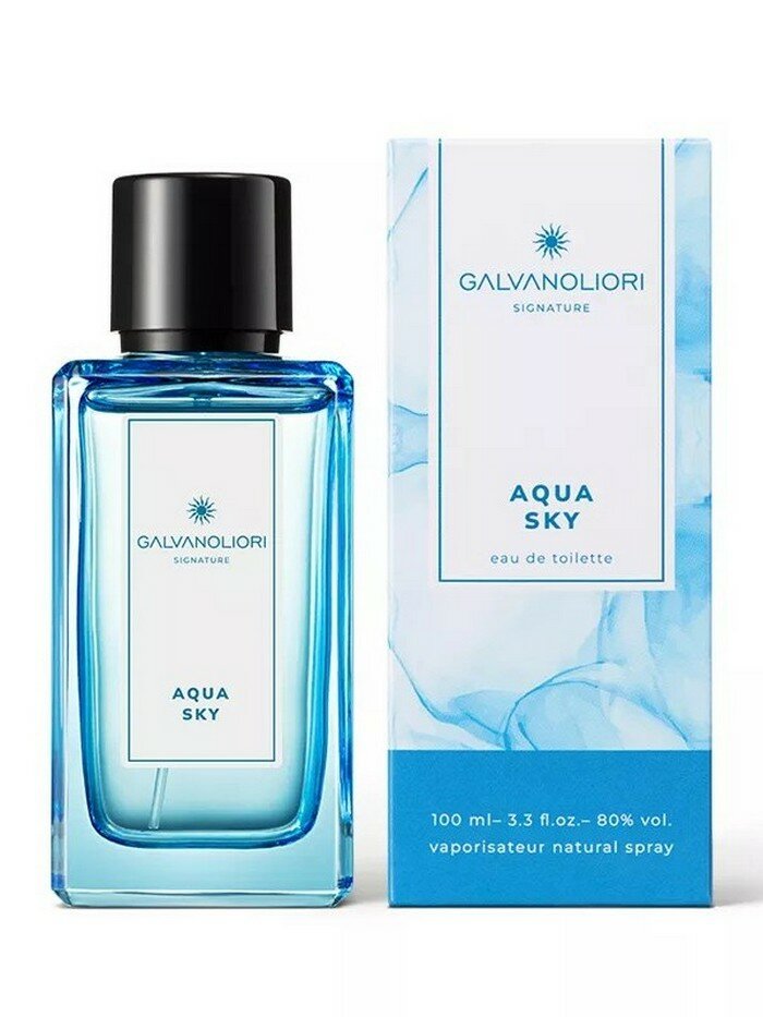 Туалетная вода мужская Parfums Constantine Galvanoliori Signature Aqua Sky, 100мл