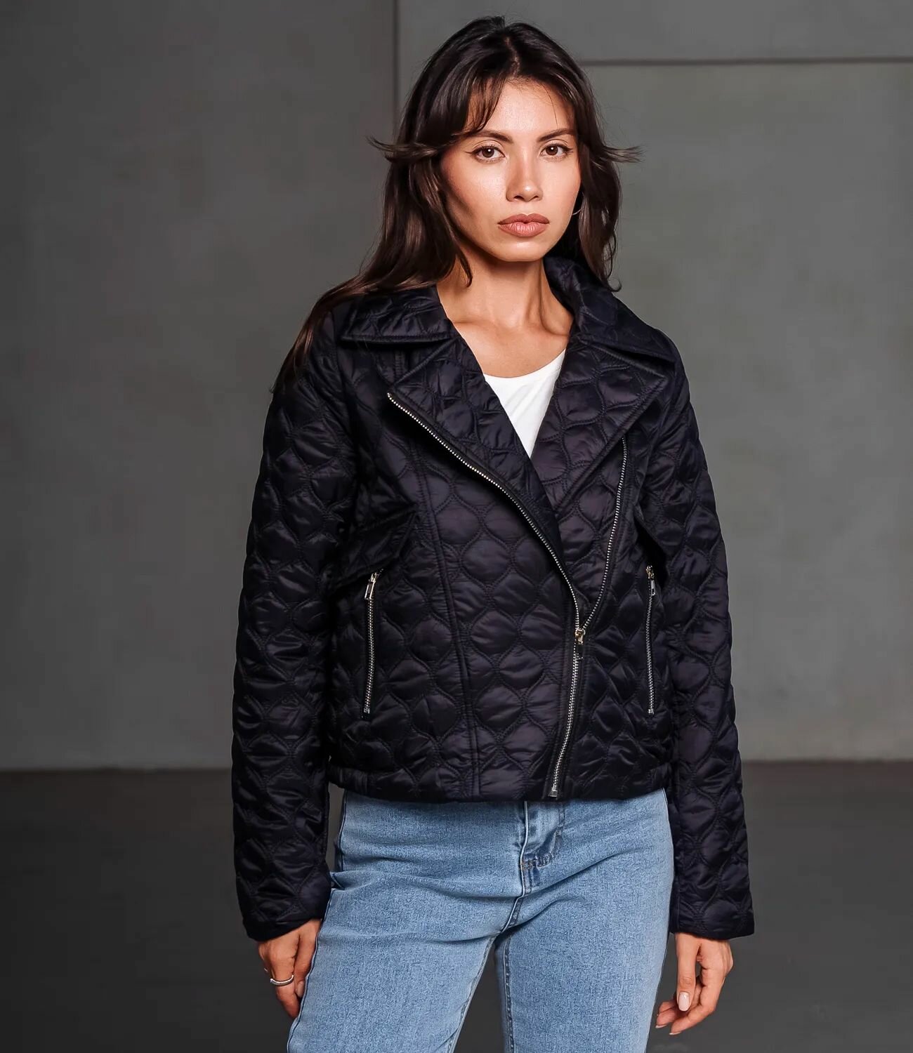 Куртка кожаная  Базовая коллекция