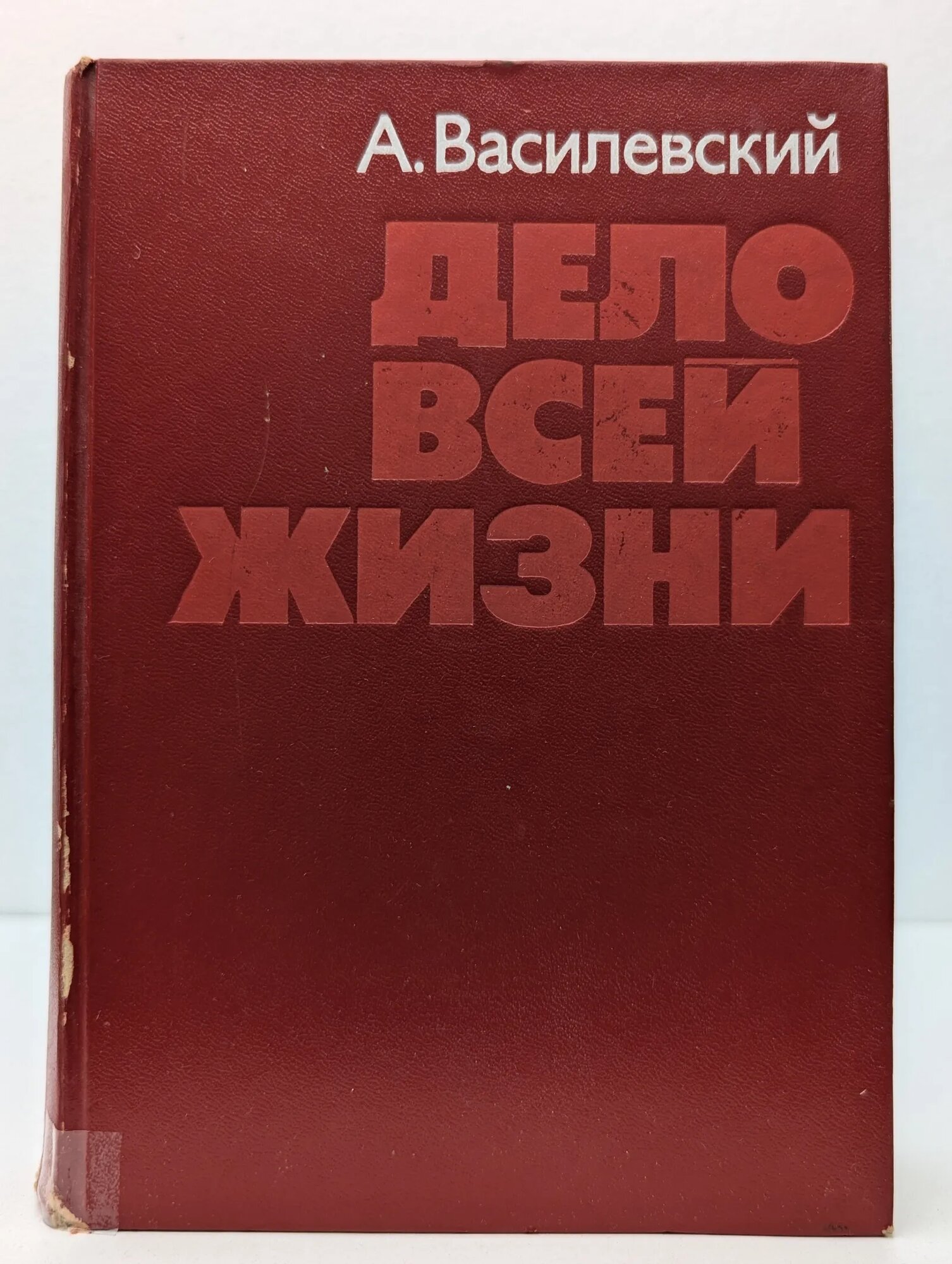 Дело всей жизни Василевский Александр Михайлович 1973