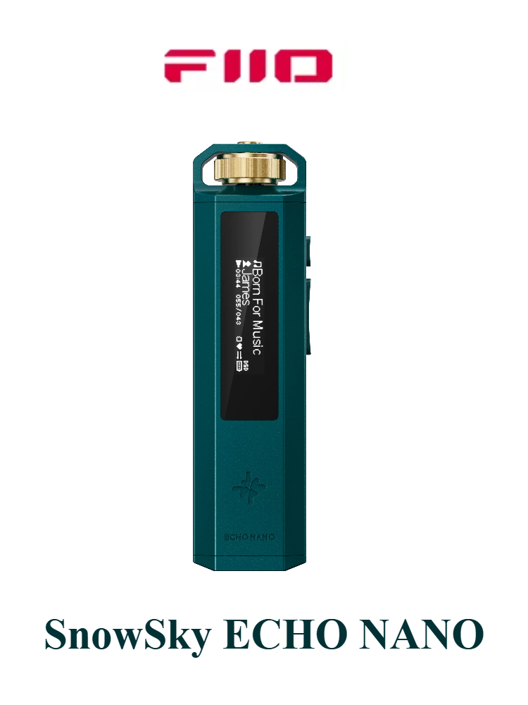 FiiO SnowSky ECHO NANO Портативный музыкальный плеер HiFi без потерь с высоким разрешением Аудио DAP