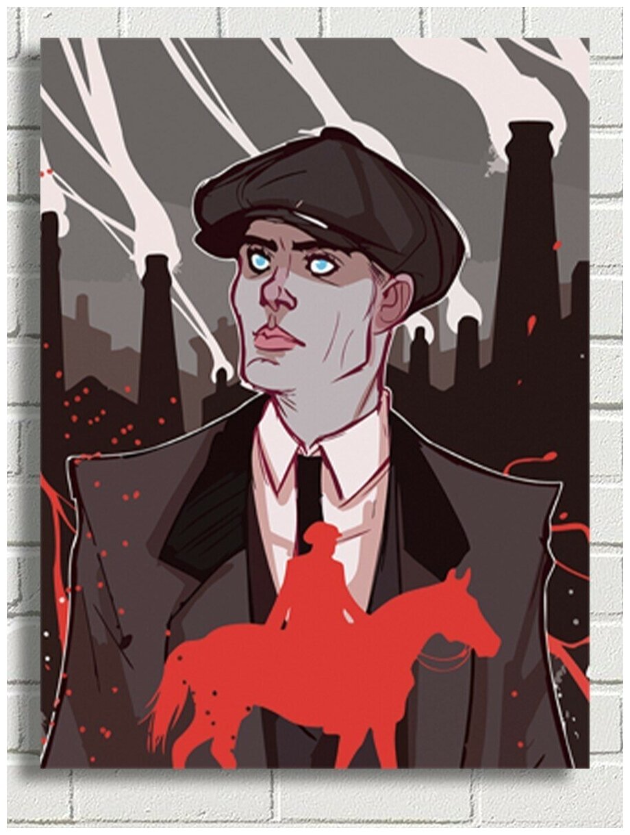 Картина по номерам сериал Острые козырьки (Томас шелби) - 8827 В 30x40