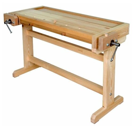 Верстак столярный «Школьный» с разборным подверстачьем сосна