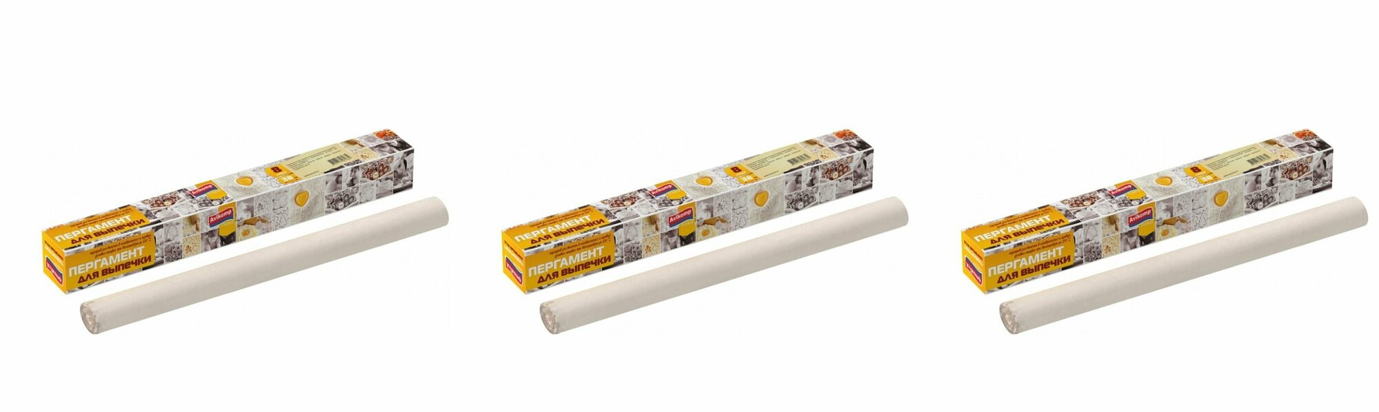 Avikomp CUOCO пергамент для выпечки 0,38х8м . 3уп.