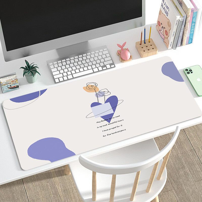 Коврик для мыши Liangcaida, натуральная кожа, нескользящий, 1400х700 мм