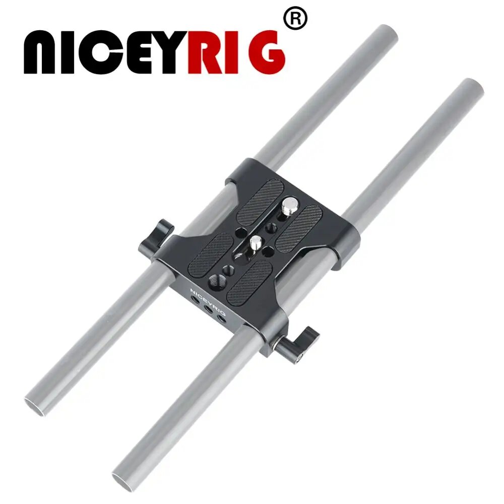 NICEYRIG Base Plate 1/4" 3/8" для Sony FS7 Canon