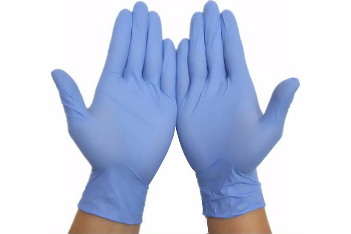 EcoLat Перчатки нитриловые 4U, 100 шт./уп. размер M, 3037/M