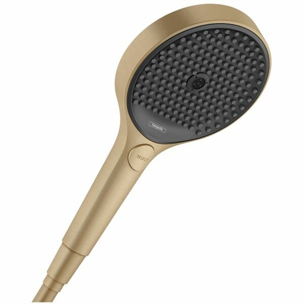 Ручной душ Hansgrohe Rainfinity 130 3jеt, цвет: шлифованная бронза 26864140