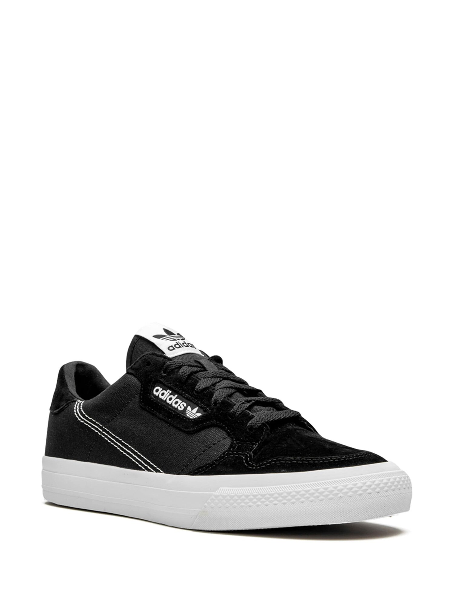 Кроссовки adidas Continental Vulc, размер 12 US, black/black — фото 1