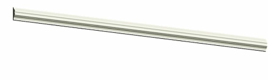 Молдинг гипсовый М001 10шт по 60см