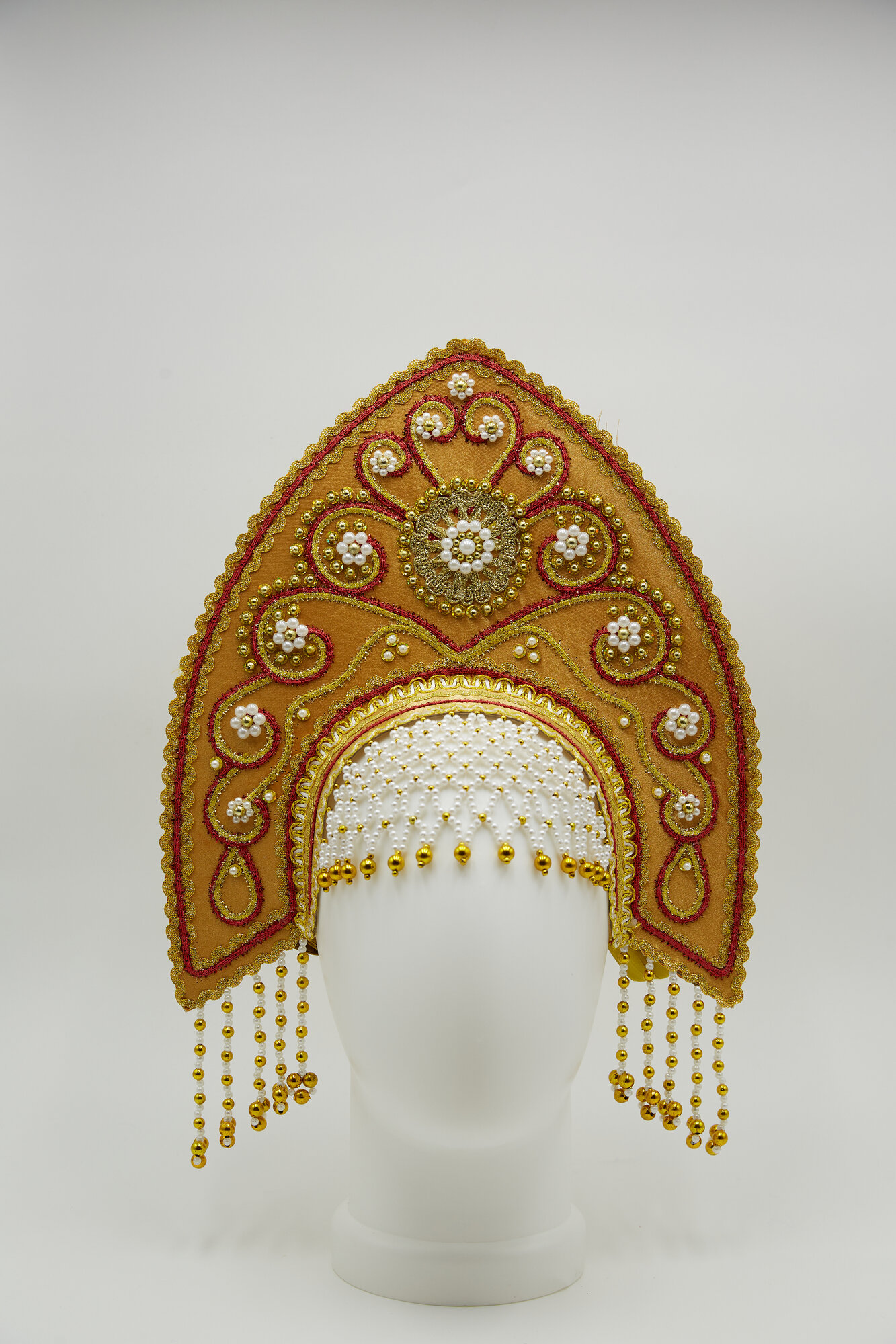 Кокошник Забава Углич "Ярославна" КЯ-04-Зол