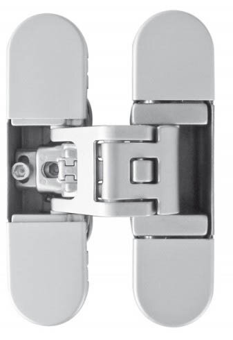 KUBICA K6700 DXSX, CR.SAT петля скрытая универсальная матовый хром (70 kg)