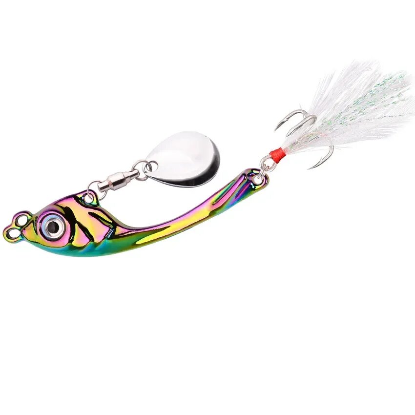 Блесна MOONBIFFY VIB Tremor, 10g-5.5cm, colorful
