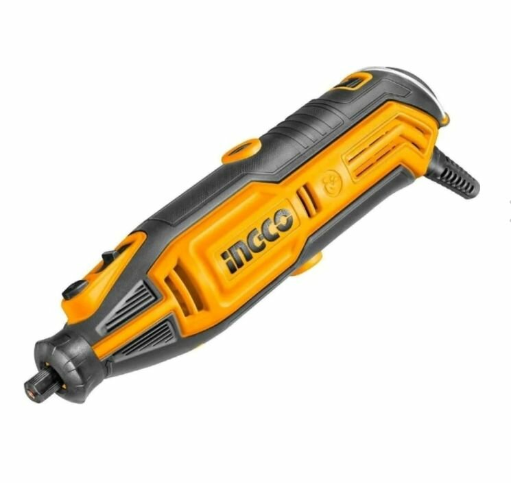 Гравер электрический INGCO MG13328, 130 Вт с гибким валом + набор оснастки 109 предметов