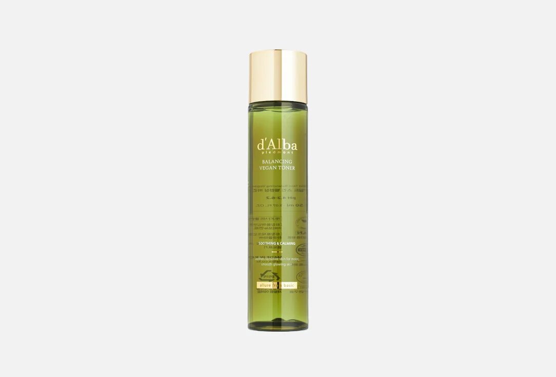 Тонер для лица d'Alba Mild Skin Balancing Vegan Toner, 150 мл