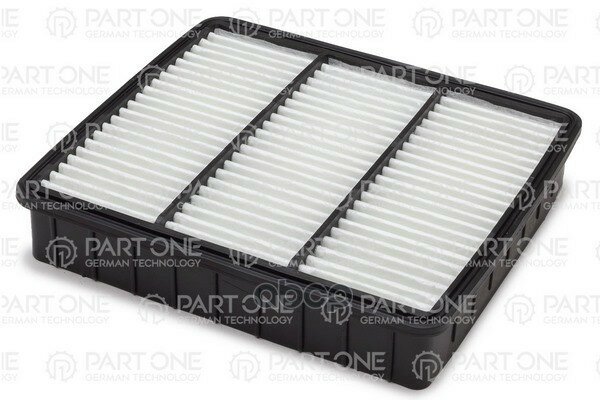 Фильтр воздушный MITSUBISHI COLT IV 92-96, LANCER IV/V 92>, 221x202x44 PART-ONE арт. 1AF193
