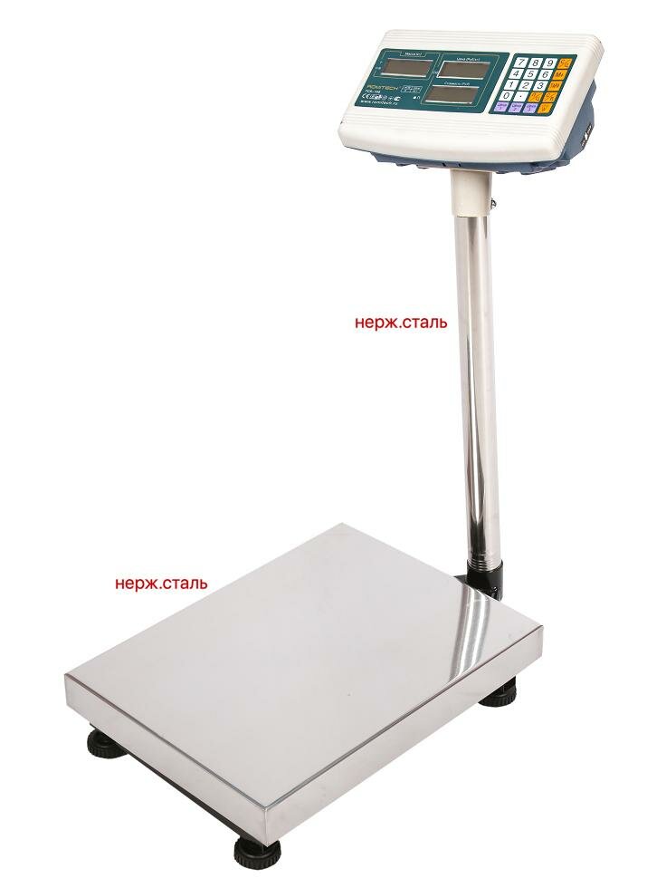 Весы электронные счетные платформенные 150кг ROMITECH TCS-150