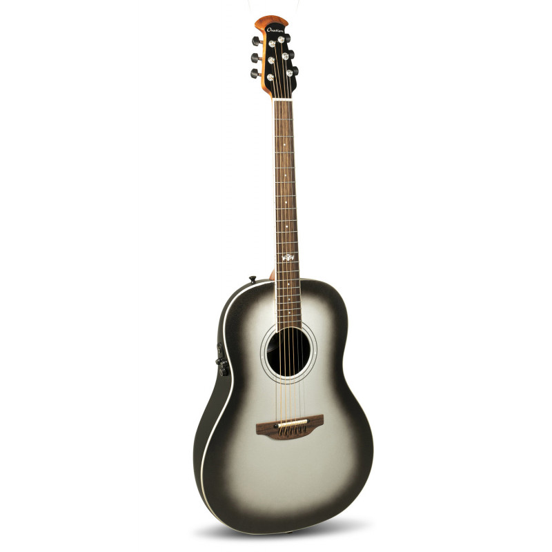 OVATION 1516SSM-G Pro Series Ultra Mid Depth Silver Shadow электроакустическая гитара (Китай)