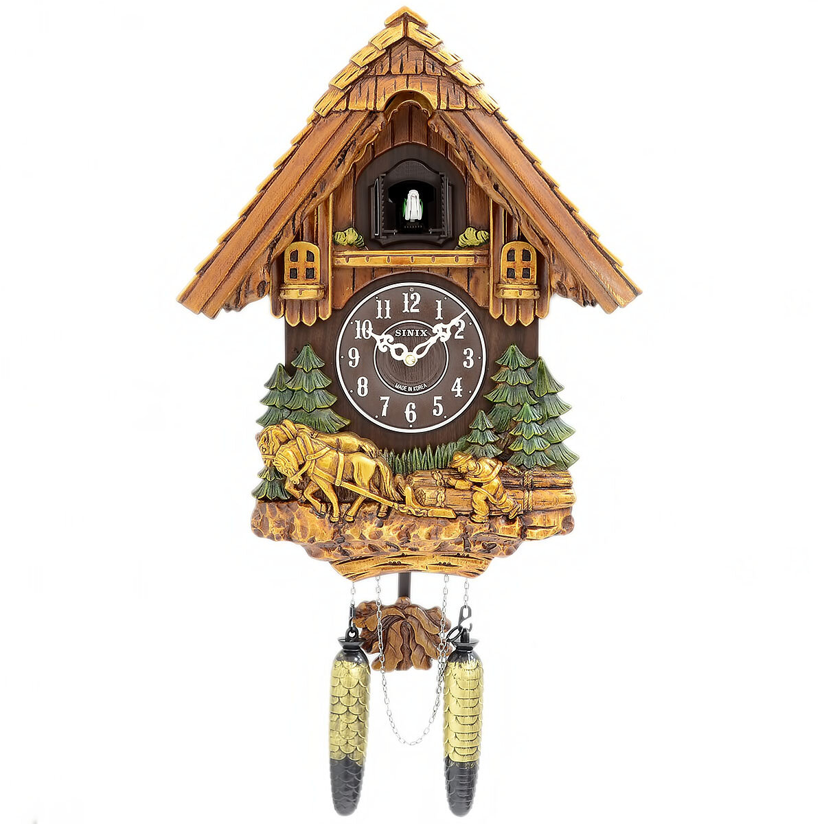 Часы настенные SINIX 693F GR