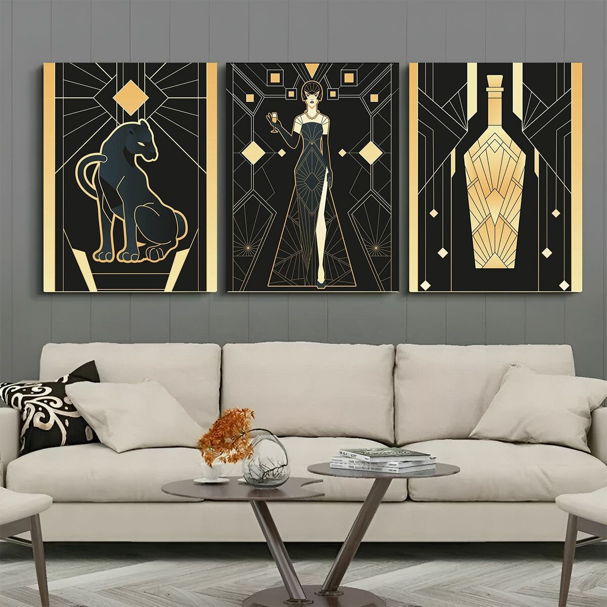 Картина на стену для интерьера от бренда Pechat Vip из категории Триптих 50х70 см.