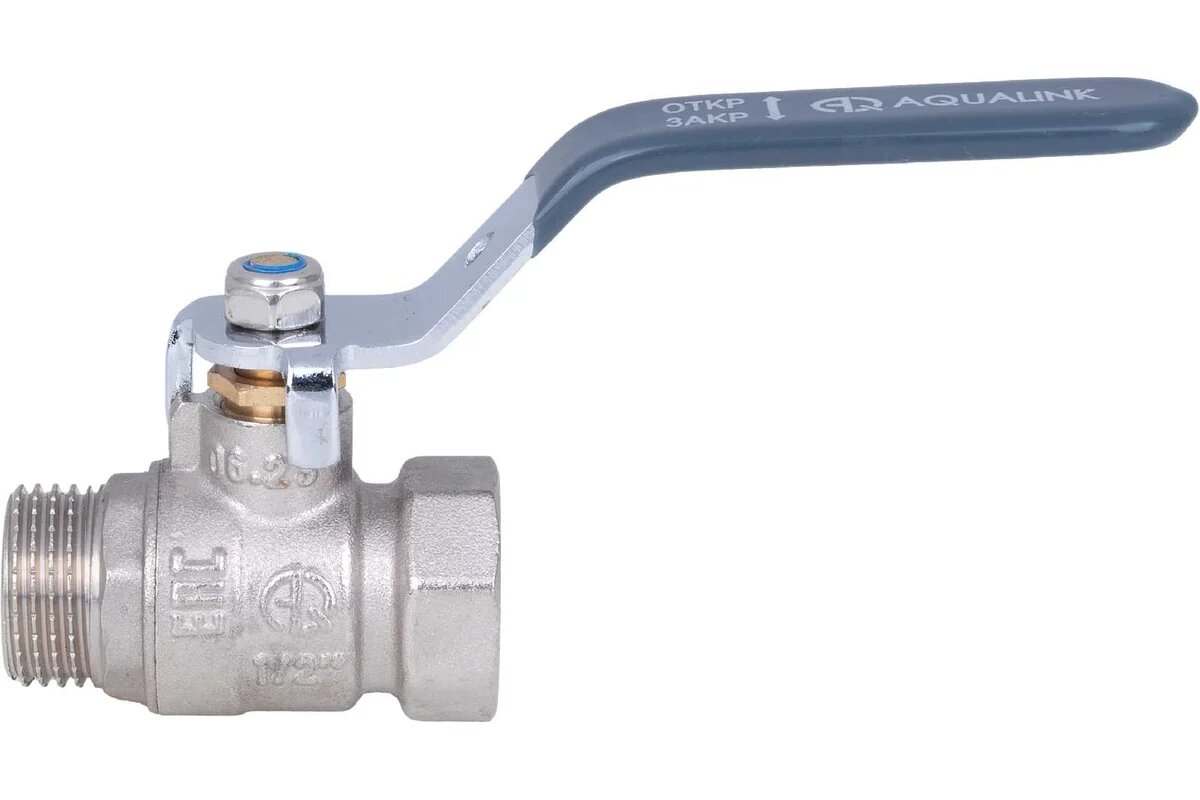 AQUALINK шаровой кран вн-нар 3/4 ручка для водоснабжения, резьба внутренняя и наружная