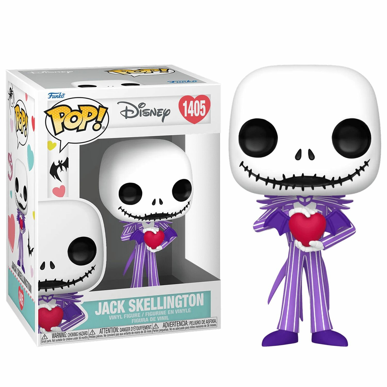 Фигурка Funko POP Jack Skellington Valentines из мультика Nightmare ...